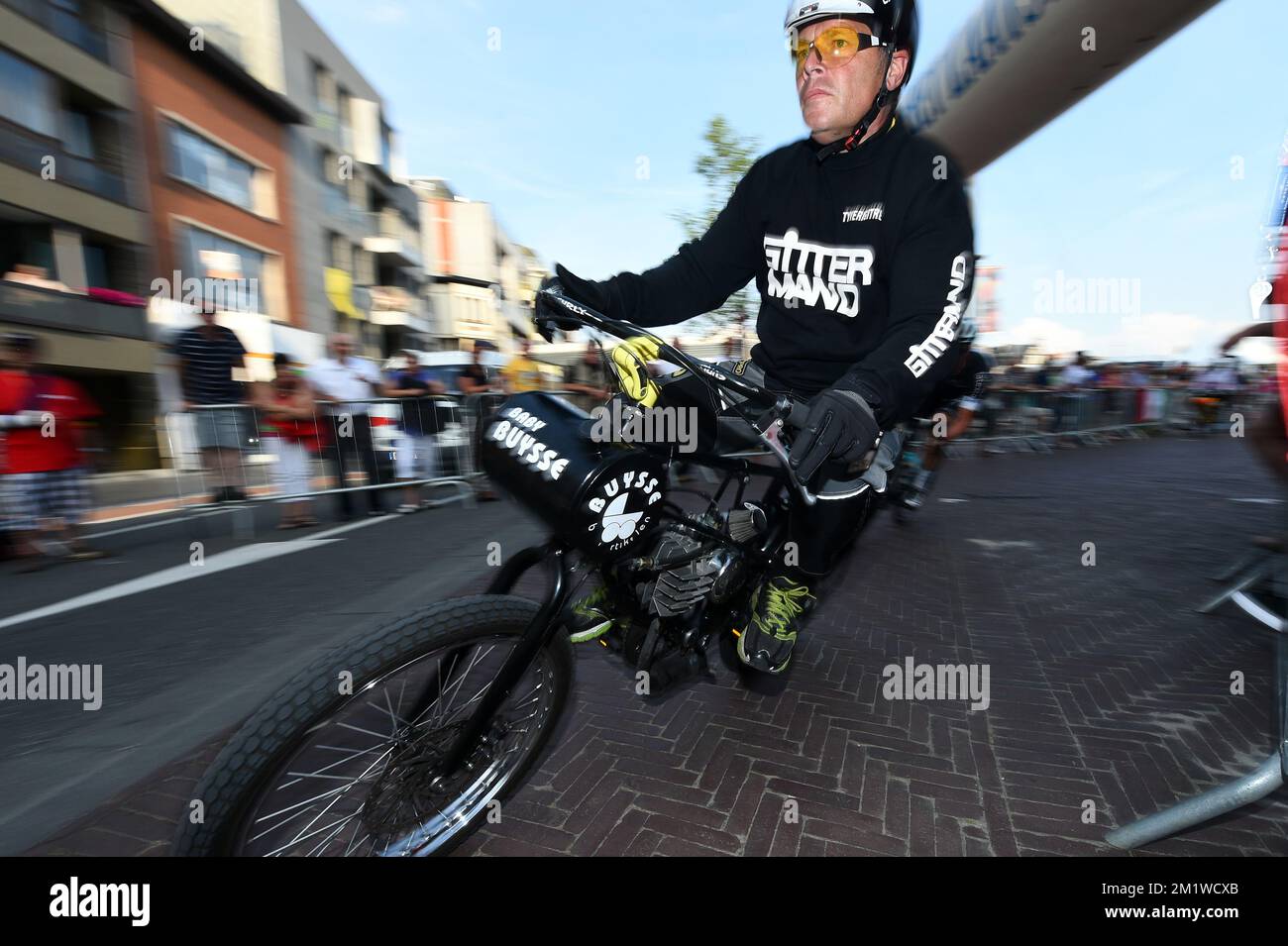 A derny rider hi-res stock photography and images - Alamy