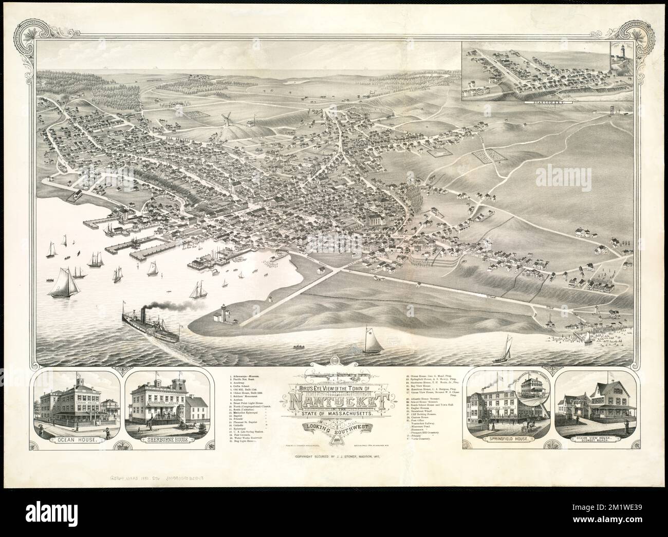 Aerial map view southwest hi-res stock photography and images - Alamy