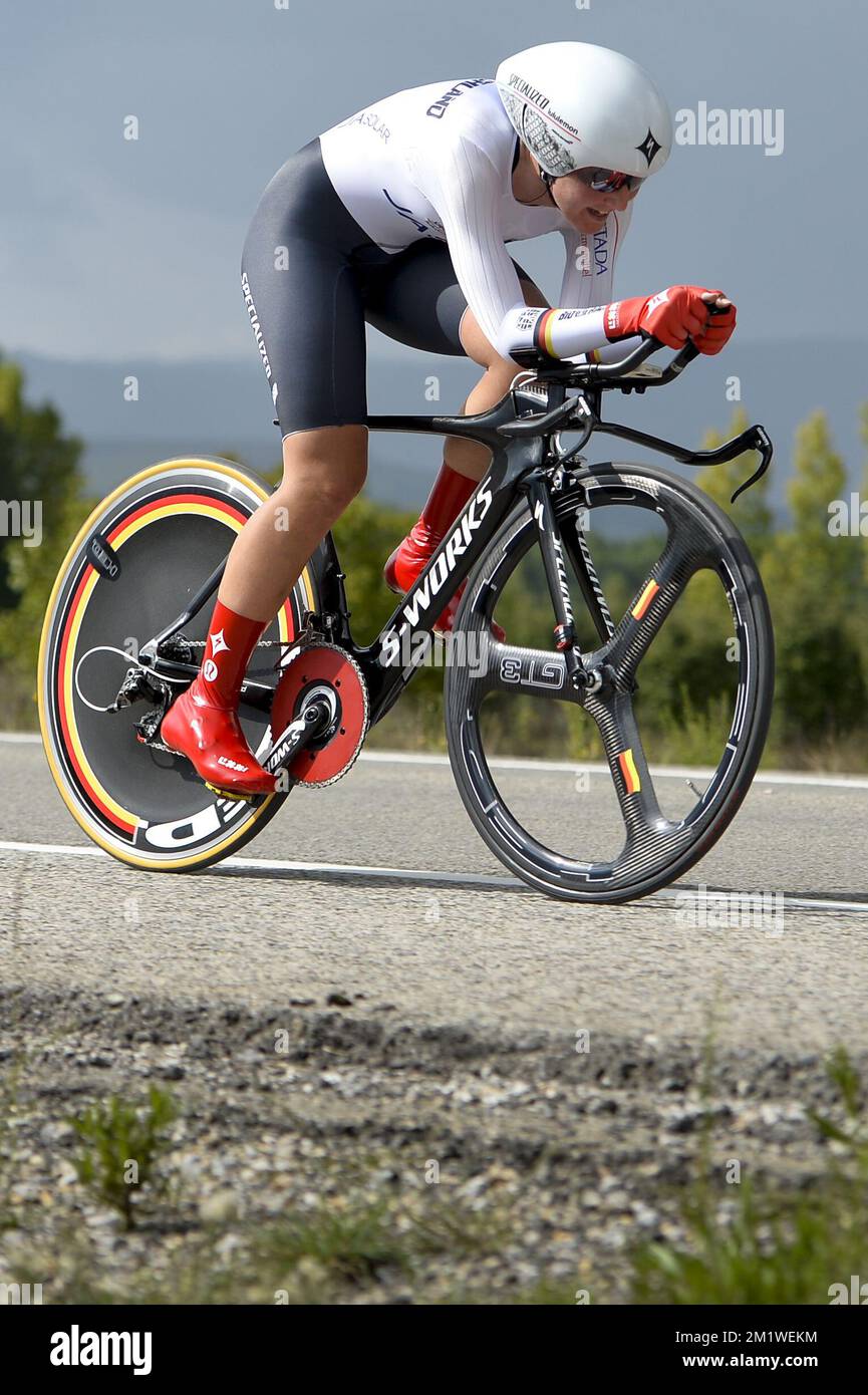 German Lisa Brennauer , winner of the gold medal pictured during the ...