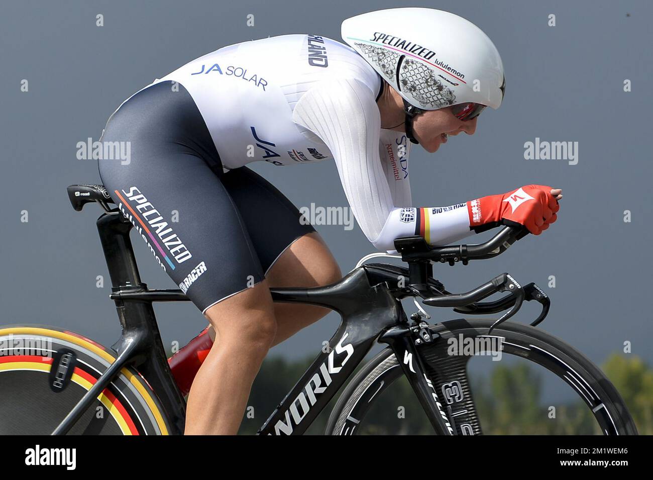 German Lisa Brennauer , winner of the gold medal pictured during the ...