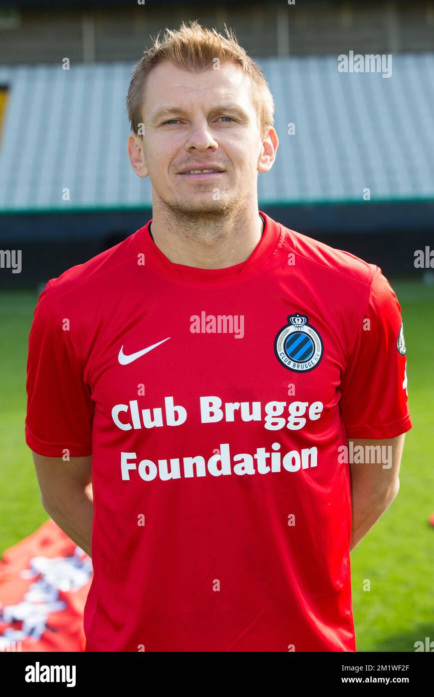 Club's goalkeeper Vladan Kujovic pictured during the photo shoot for ...