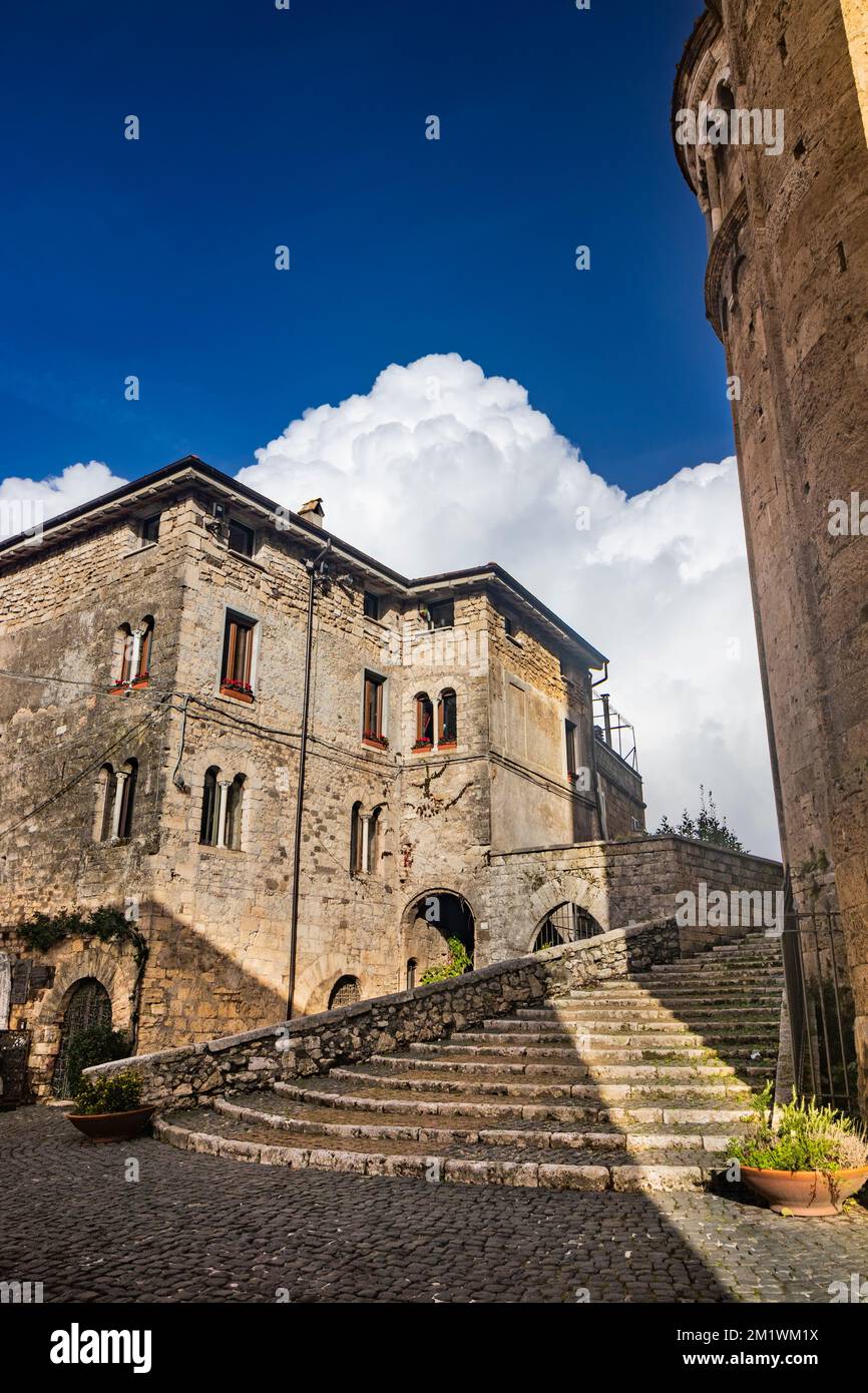 Medieval stone building adjacent to the Cathedral Basilica of Santa ...