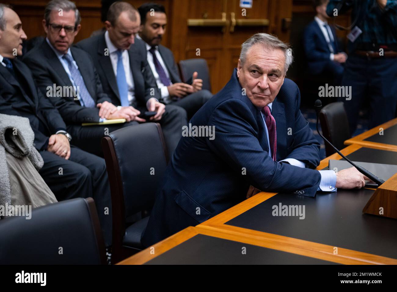 FTX Group CEO John J. Ray III testifies during a House Financial ...
