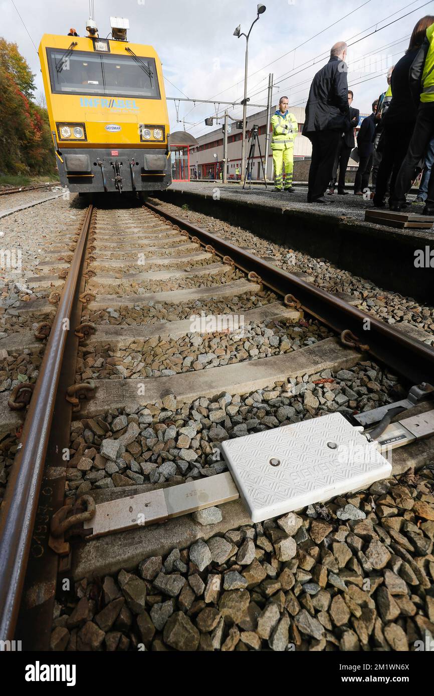20141020 - DINANT, BELGIUM: Illustration picture shows a peace of the ...