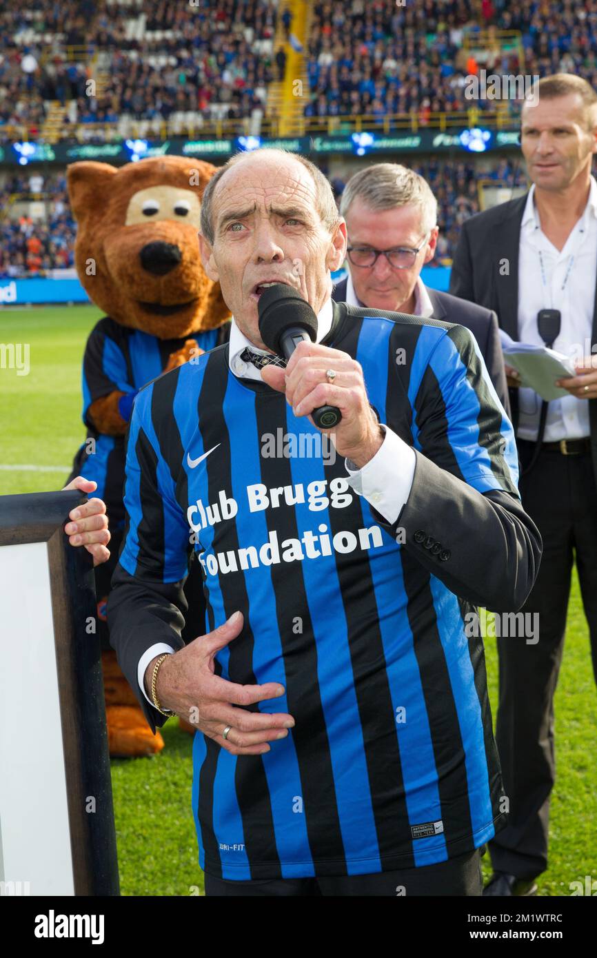 20141026 - BRUGGE, BELGIUM: Former Club player Raoul Lambert pictured ...