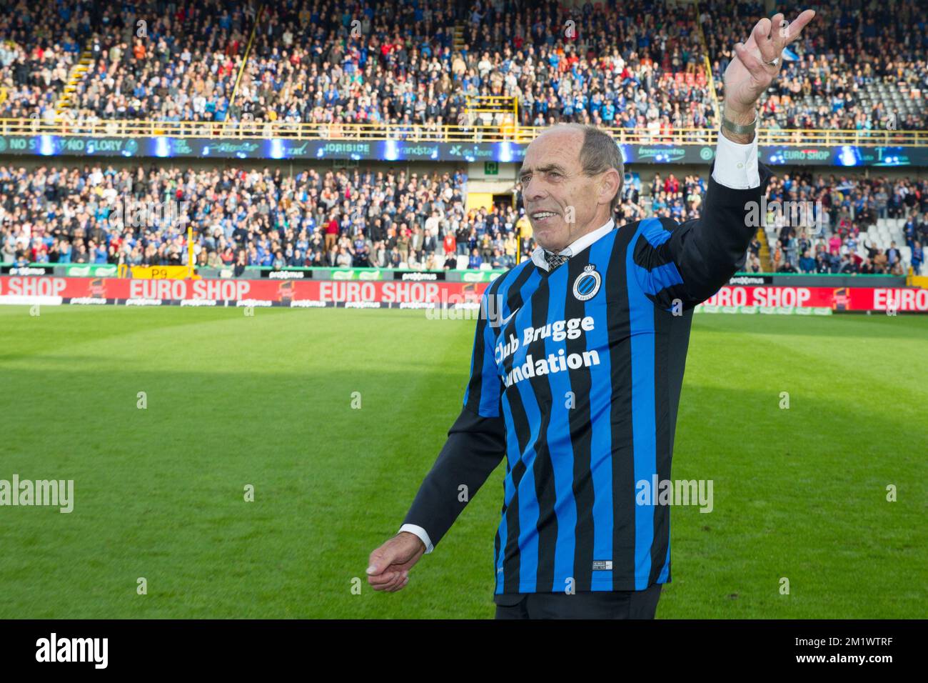 20141026 - BRUGGE, BELGIUM: Former Club player Raoul Lambert pictured ...