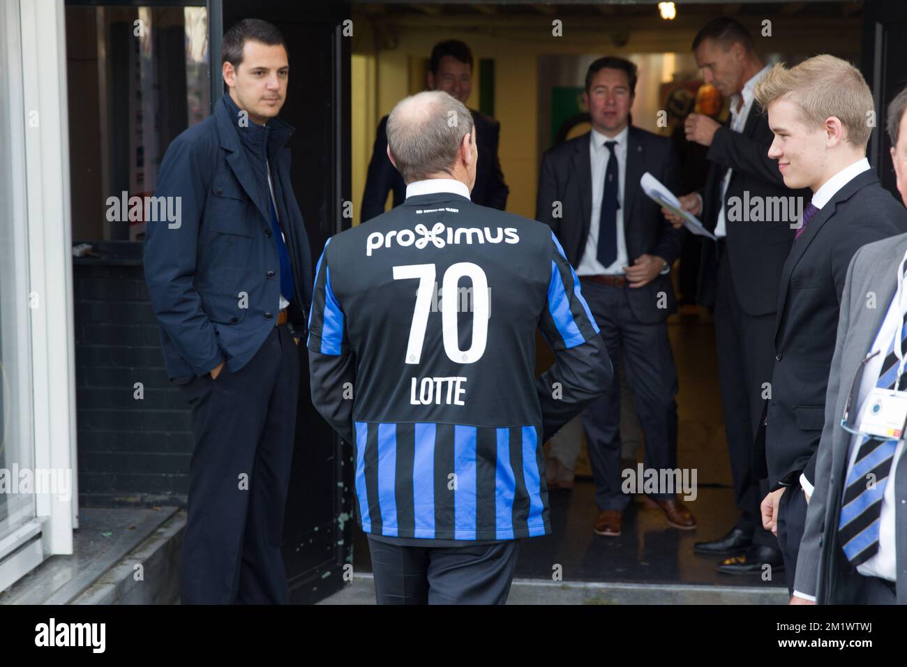 20141026 - BRUGGE, BELGIUM: Former Club player Raoul Lambert pictured ...