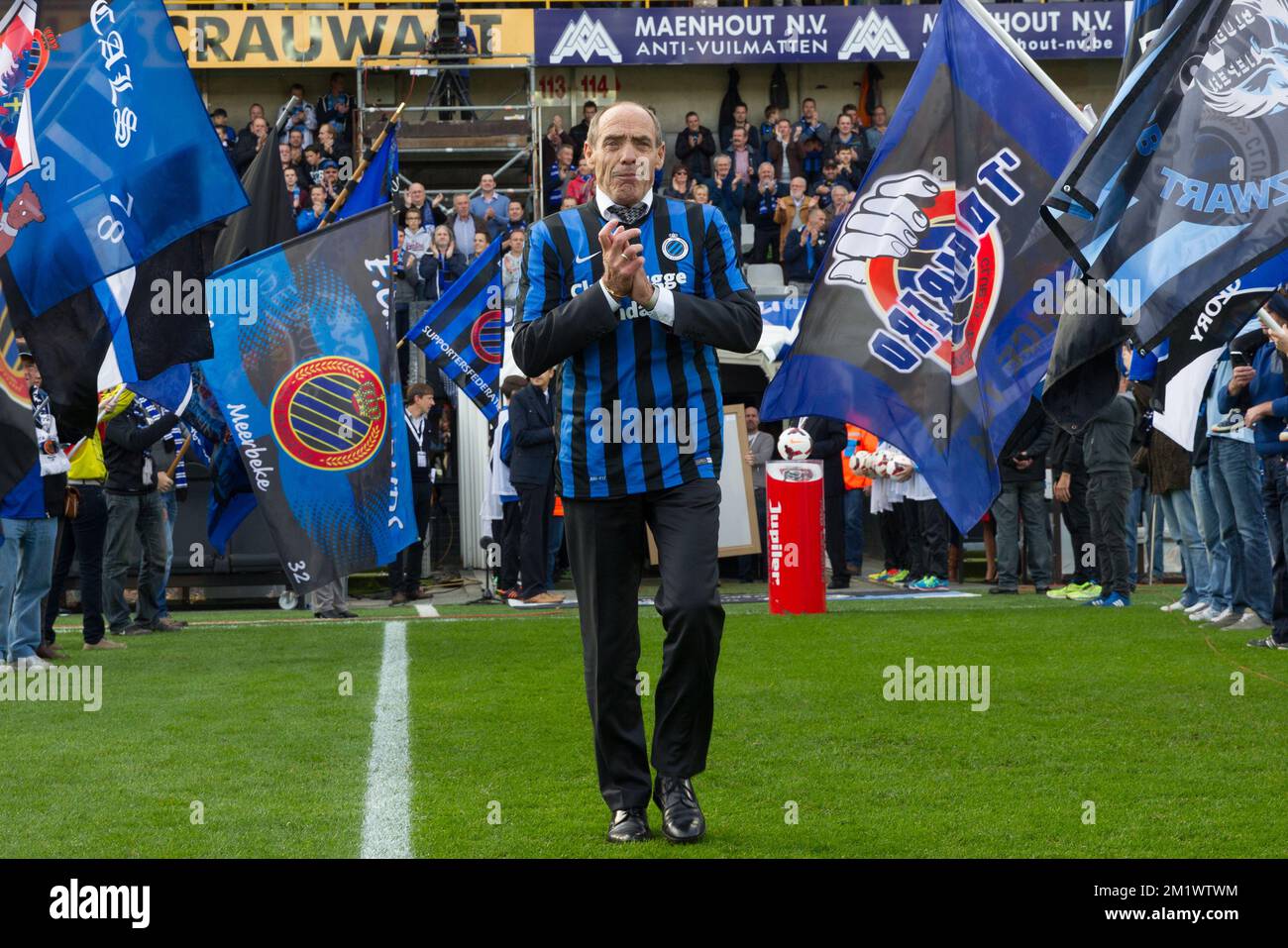 20141026 - BRUGGE, BELGIUM: Former Club player Raoul Lambert pictured ...