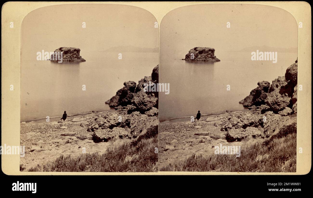 Black Rock, south end of Great Salt Lake , Lakes & ponds, Boulders ...