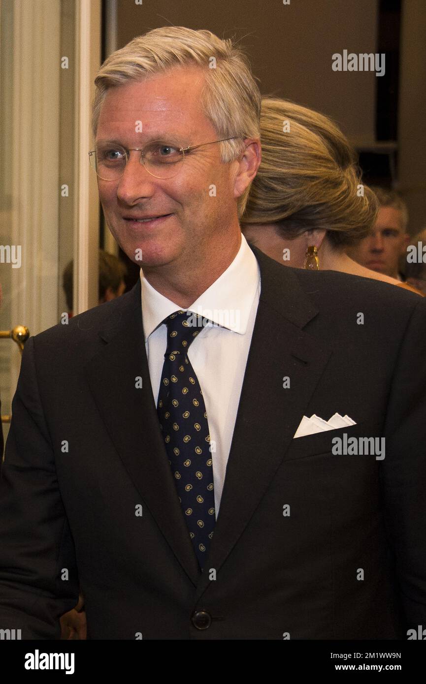 20141024 - BRUSSELS, BELGIUM: King Philippe - Filip of Belgium pictured ...