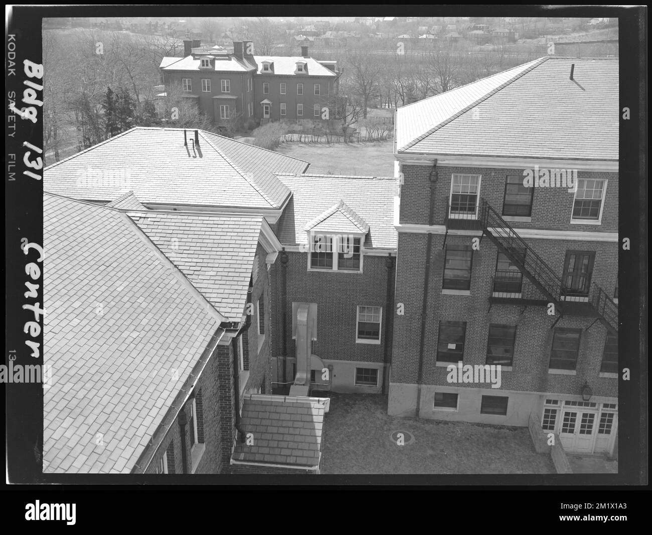 Bldg. 131, center , Armories, Buildings, Watertown Arsenal Mass ...