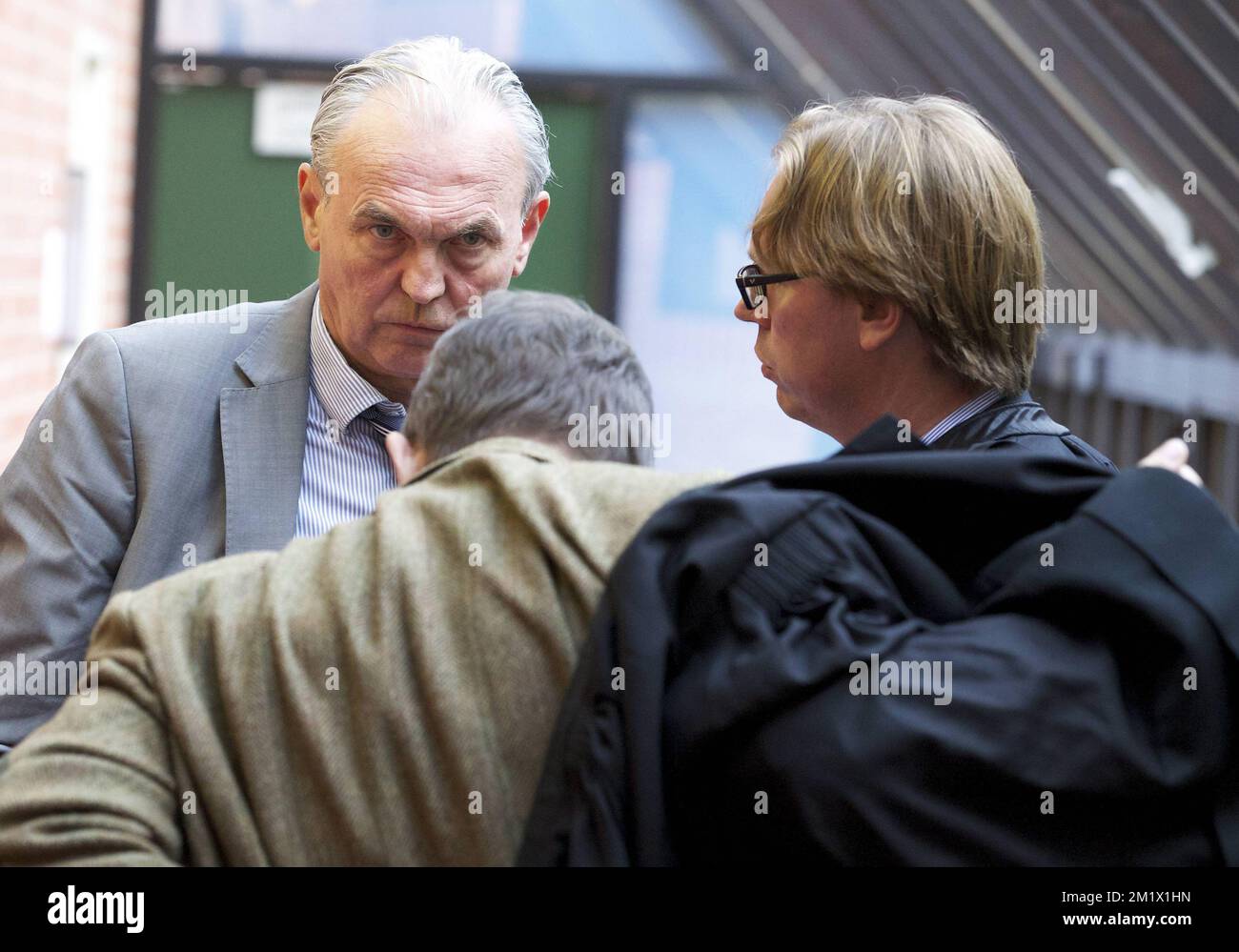 20141031 - BRUGGE, BELGIUM: Andre Gyselbrecht, father-in-law of the ...