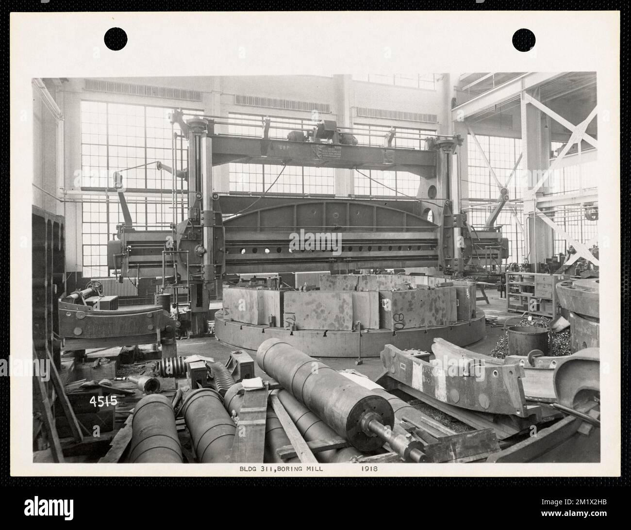 Bldg. 311, boring mill , Ordnance industry, Factories, Drilling ...