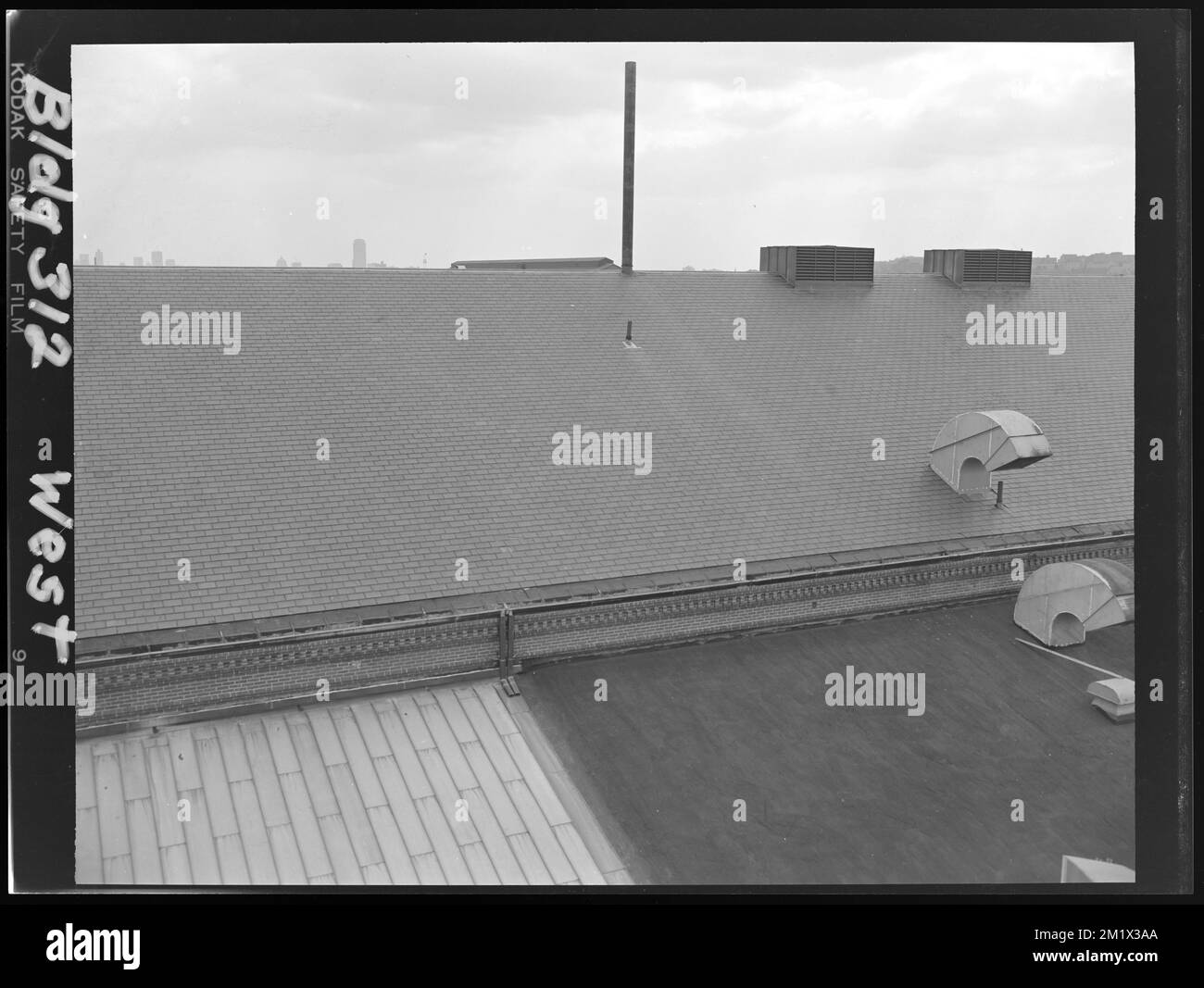 Bldg. 312, west , Armories, Buildings, Watertown Arsenal Mass.. Records ...