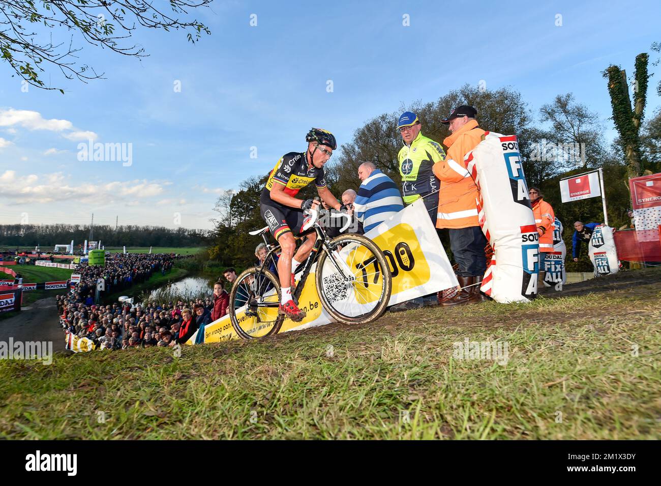 Sven Nys at the Soudal Classic in Niel Stock Photo - Alamy