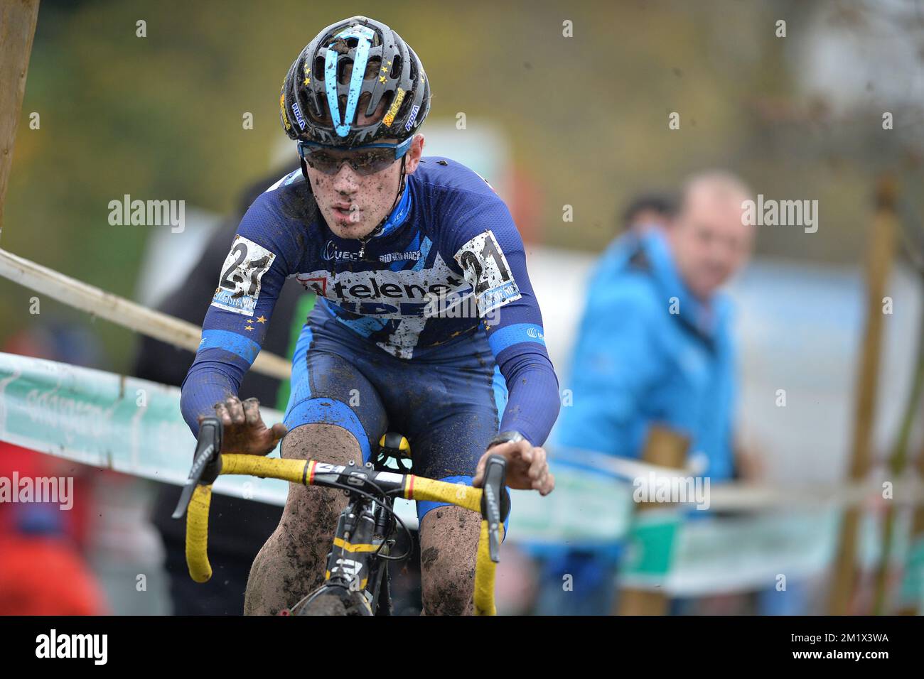 20141116 - GAVERE, BELGIUM: Belgian national champion Eli Iserbyt ...
