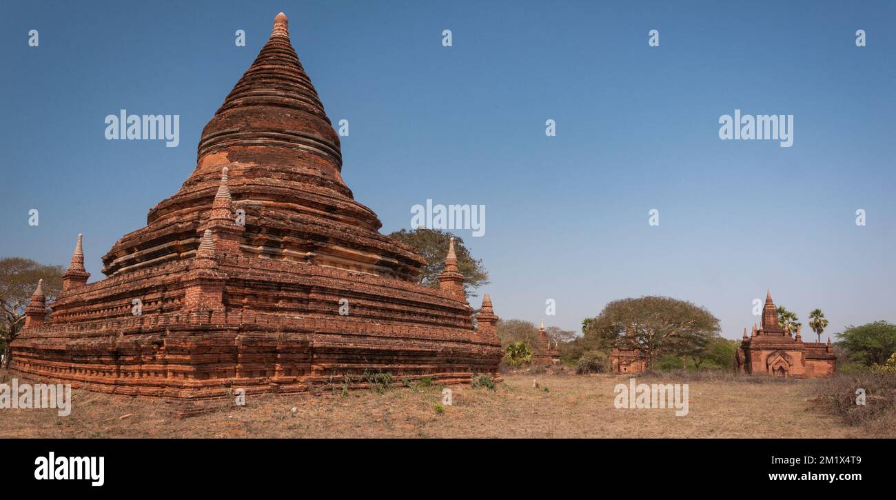 Ancient buddhist temple in Myanmar Stock Photo - Alamy