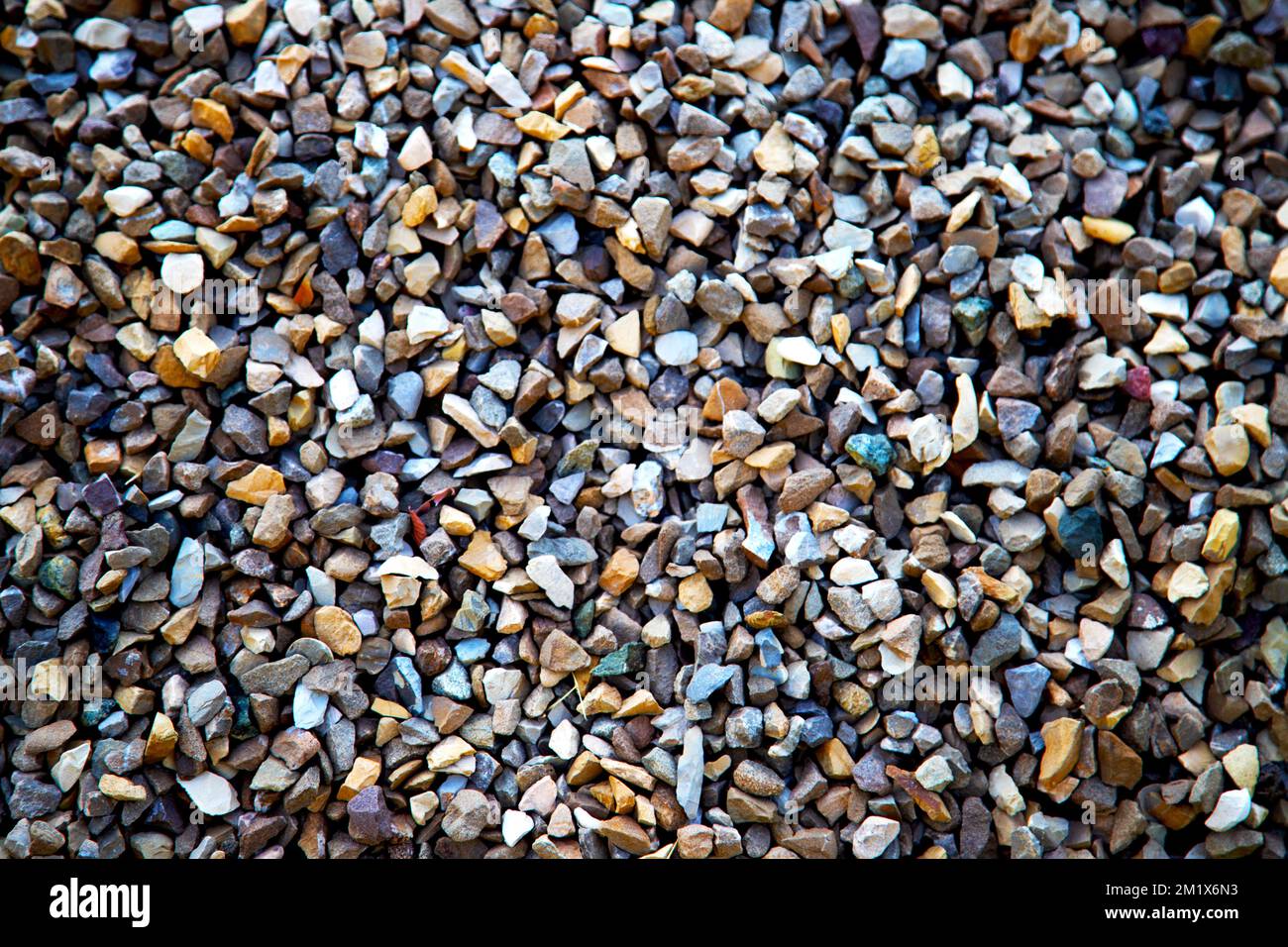 building crushed stone Stock Photo - Alamy