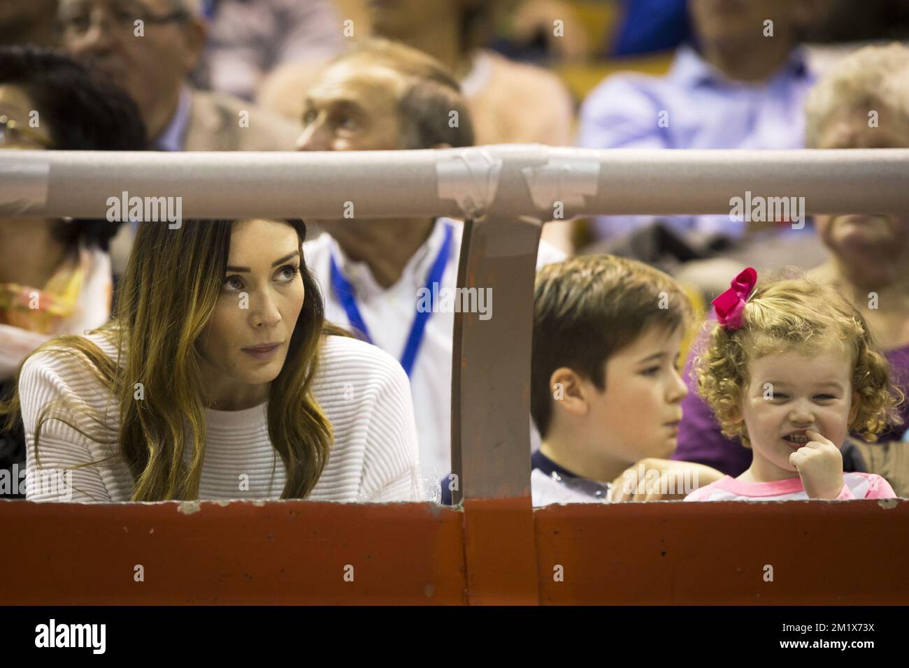 Mark Cavendish's wife, Peta Todd and daughter Delilah Grace attend the ...