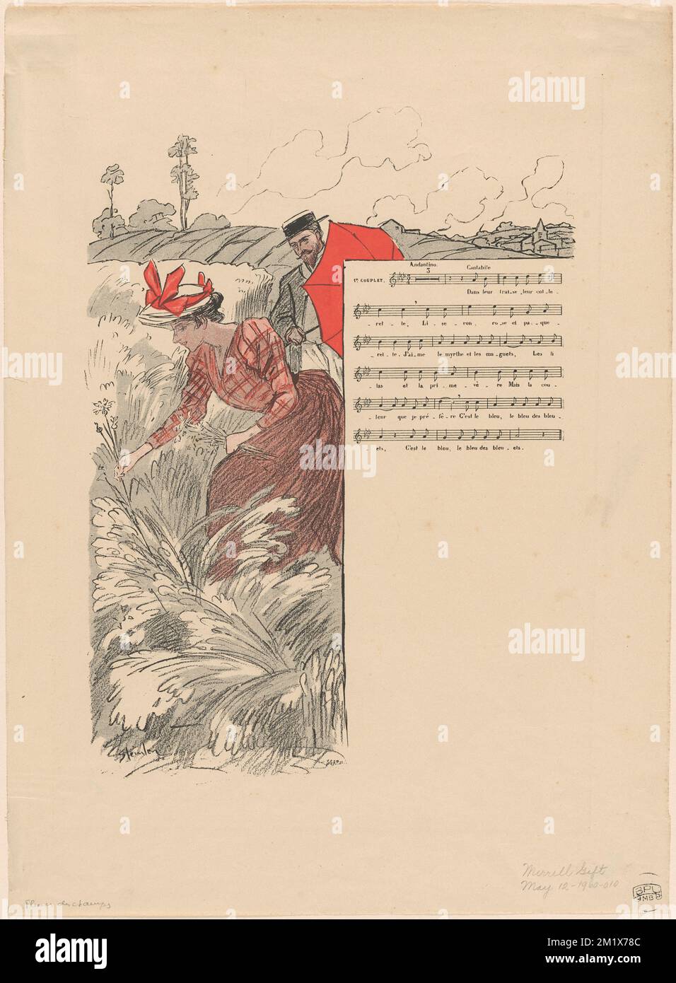 Le bleu des bleuets , Meadows, Flowers. Théophile Alexandre Steinlen ...