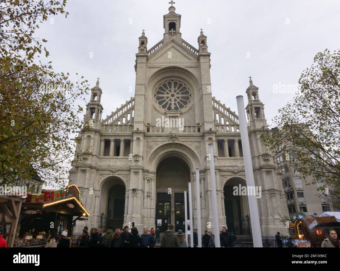 The ancient Saint Catherine church located at The Quays Quarter Stock ...