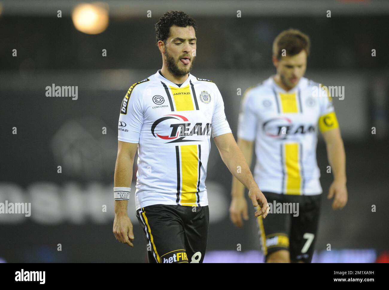 20141214 - BRUSSELS, BELGIUM: Lokeren's Koen Persoons, Lokeren's ...