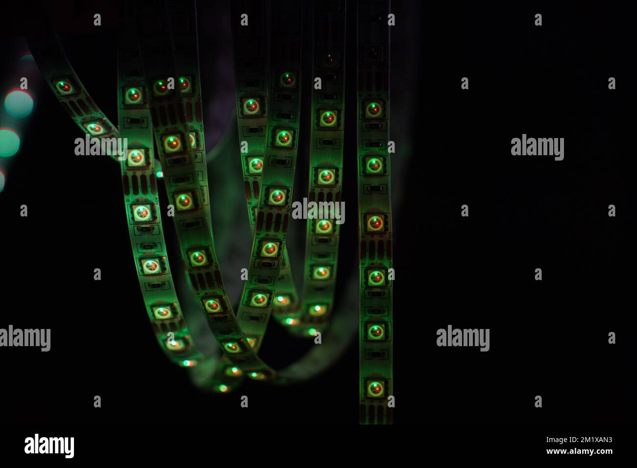 led strip in color light roll Stock Photo - Alamy