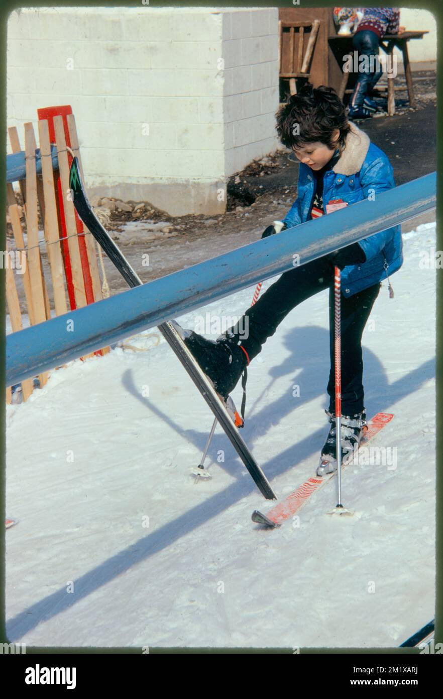 Blue Hill ski area , State parks & reserves, Skiing, Skiers, Children ...