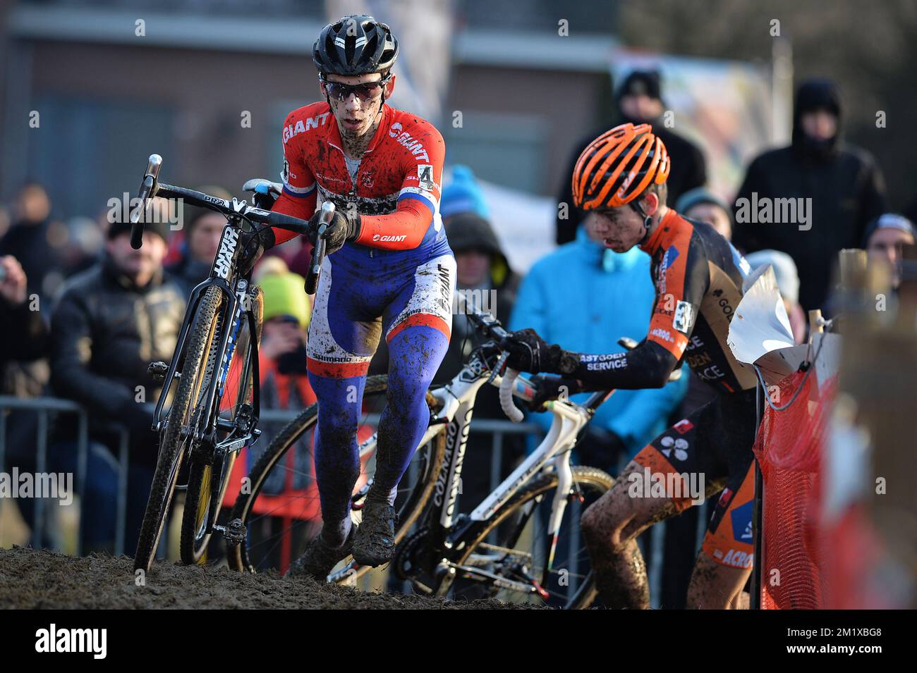 20150101 - BAAL, BELGIUM: Dutch Lars Van Der Haar pictured in action ...