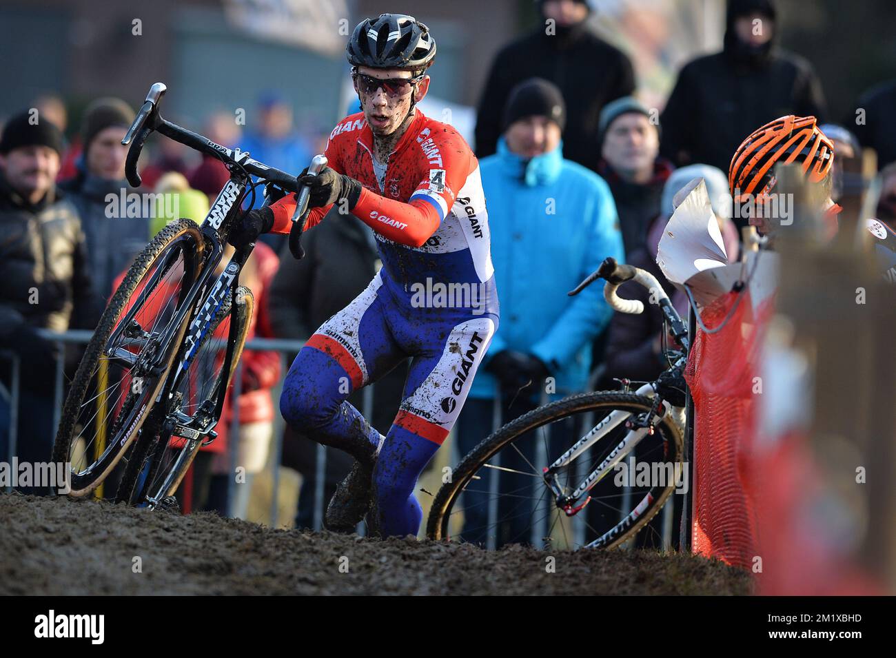 20150101 - BAAL, BELGIUM: Dutch Lars Van Der Haar pictured in action ...