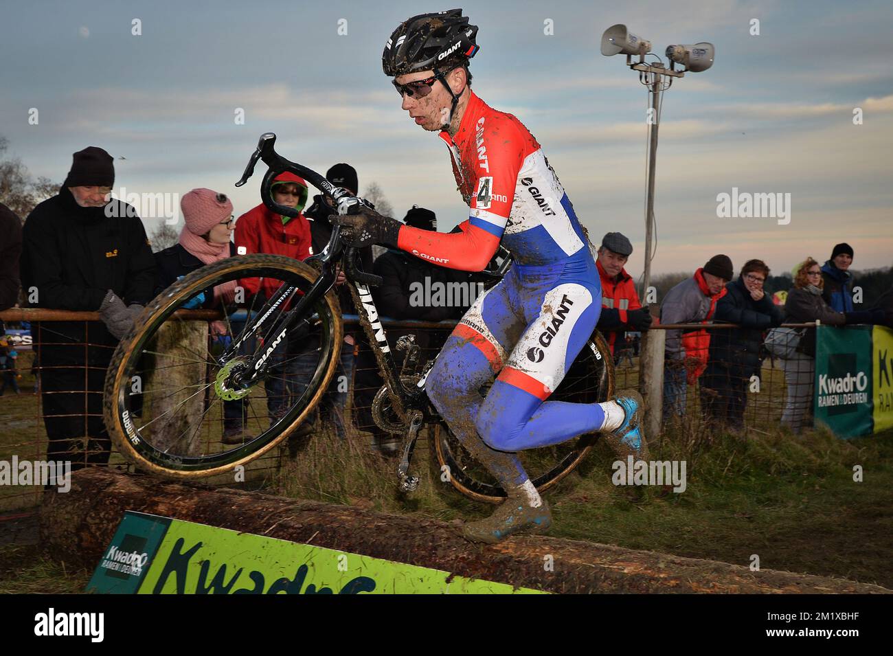 20150101 - BAAL, BELGIUM: Dutch Lars Van Der Haar pictured in action ...