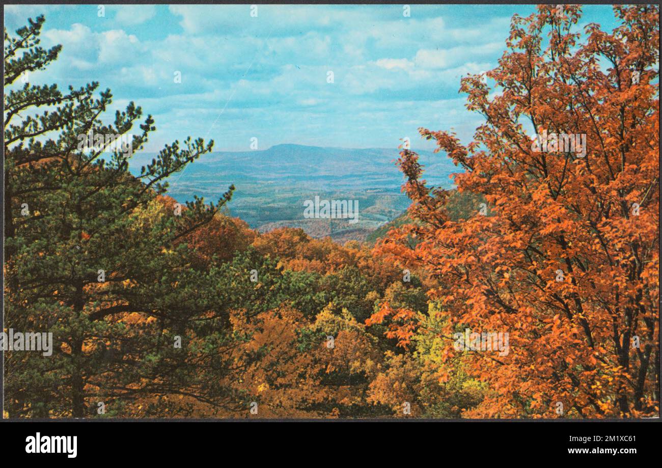 Blue Ridge Parkway, Va. , Mountains, Tichnor Brothers Collection ...