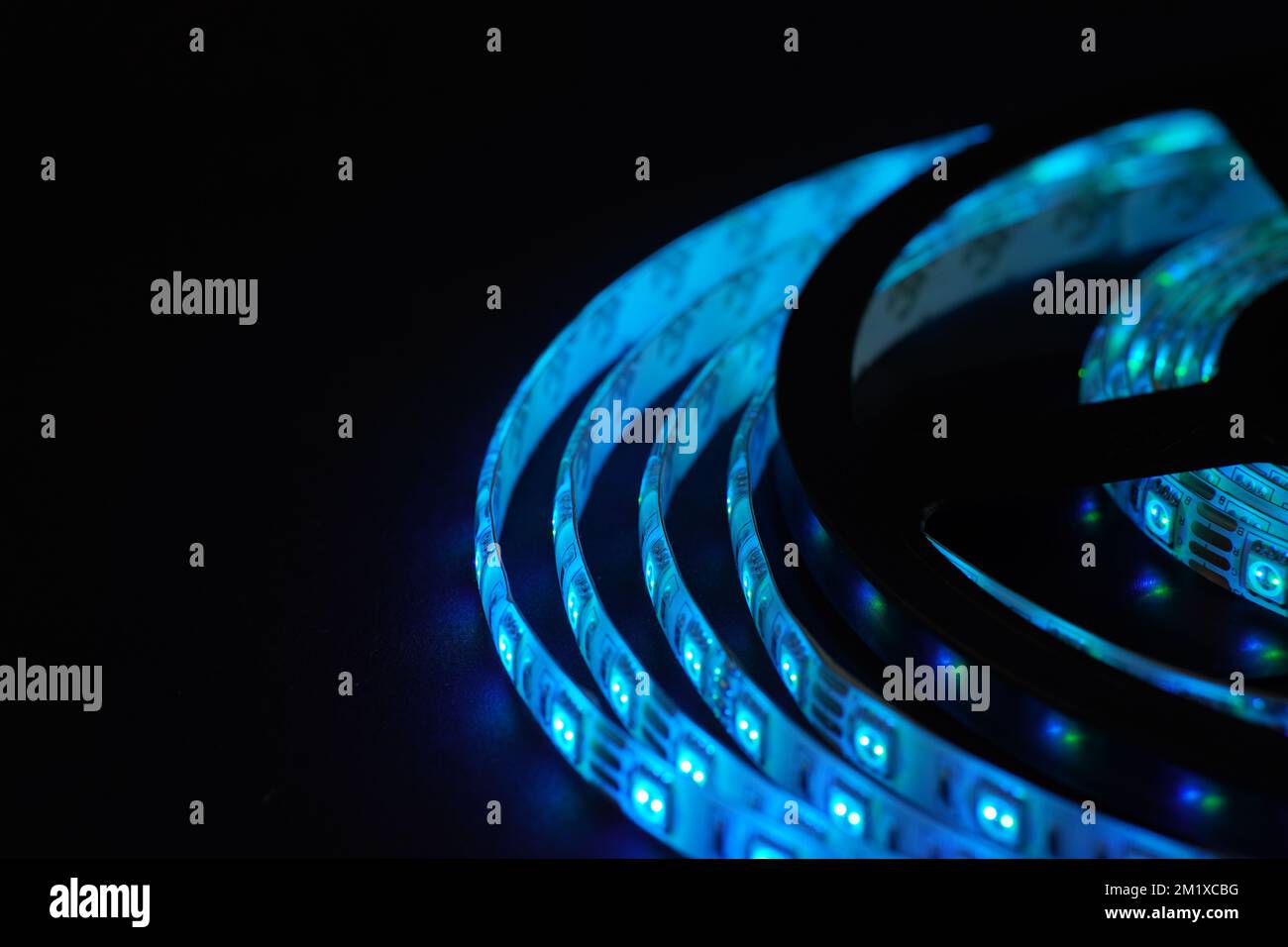 led strip in color light roll Stock Photo - Alamy