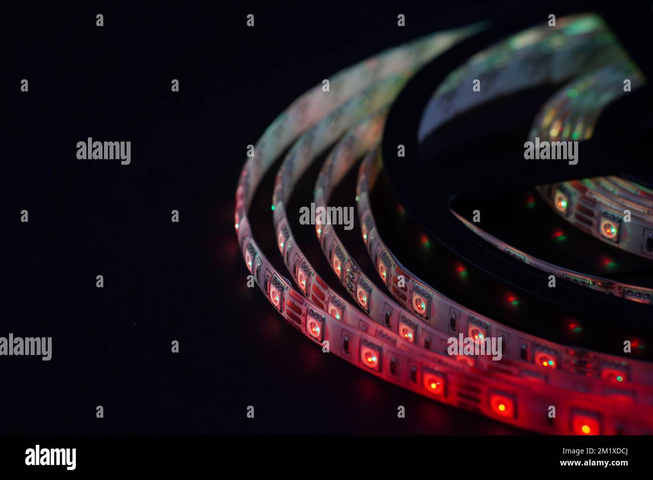 led strip in color light roll Stock Photo - Alamy