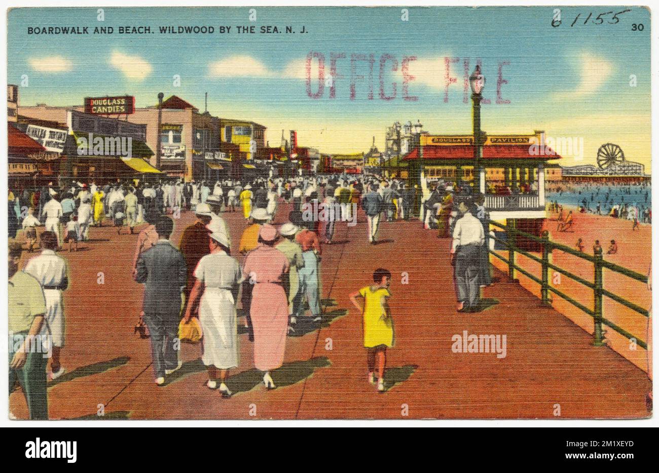 Wildwood boardwalk new jersey Cut Out Stock Images & Pictures - Alamy