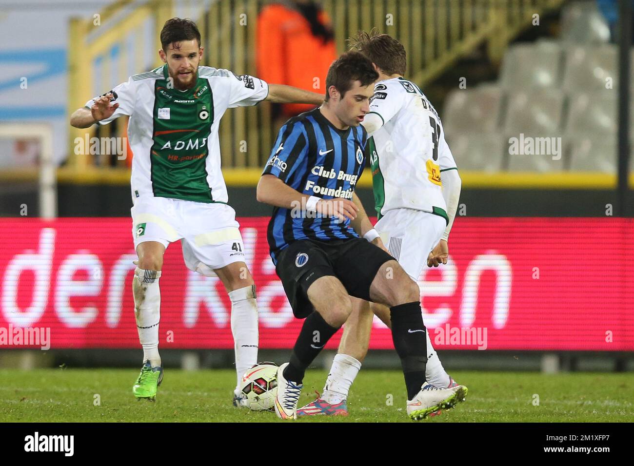 20150203 - BRUGGE, BELGIUM: Club's Tuur Dierckx pictured during the ...