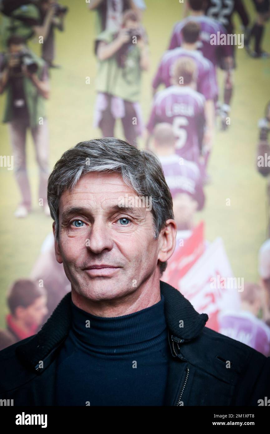 20150202 - LIEGE, BELGIUM: Standard's new head coach Jose Riga poses ...