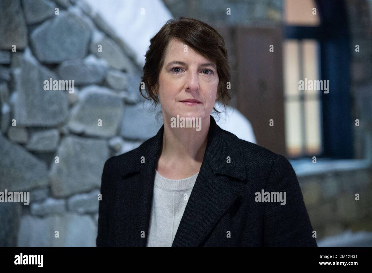 Bourg-Saint-Maurice, France on December 13, 2022. Ursula Meier ...