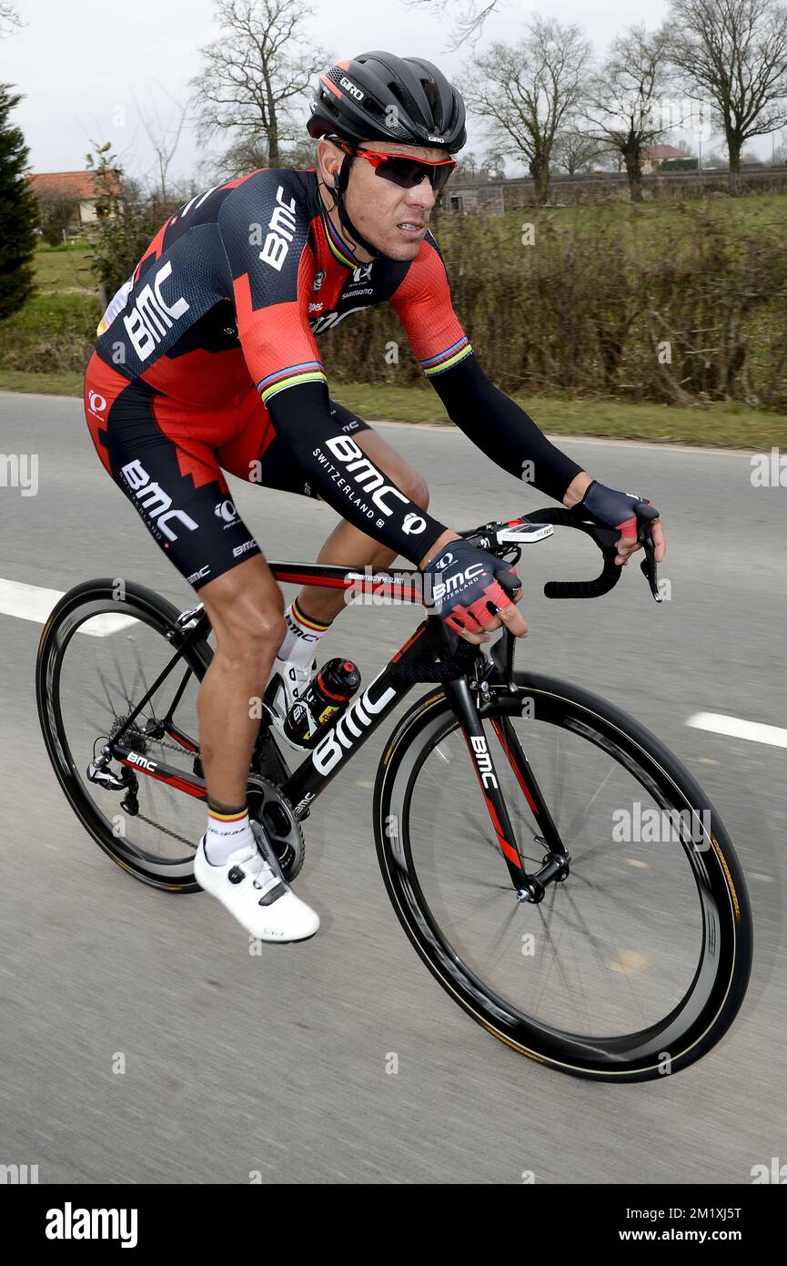 Belgian Philippe Gilbert of BMC Racing Team pictured during stage 3 on ...