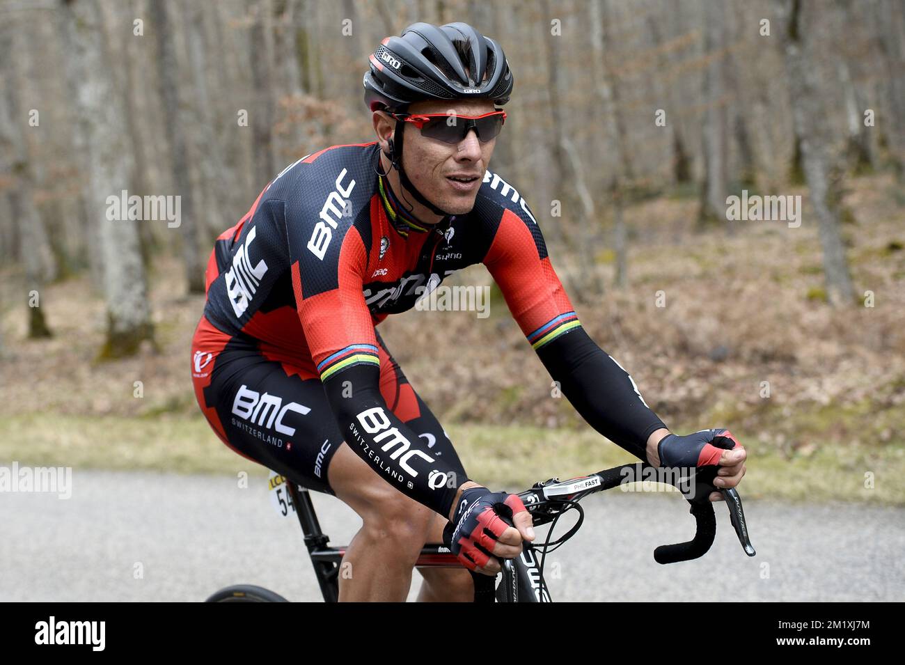 Belgian Philippe Gilbert of BMC Racing Team pictured during stage 3 on ...