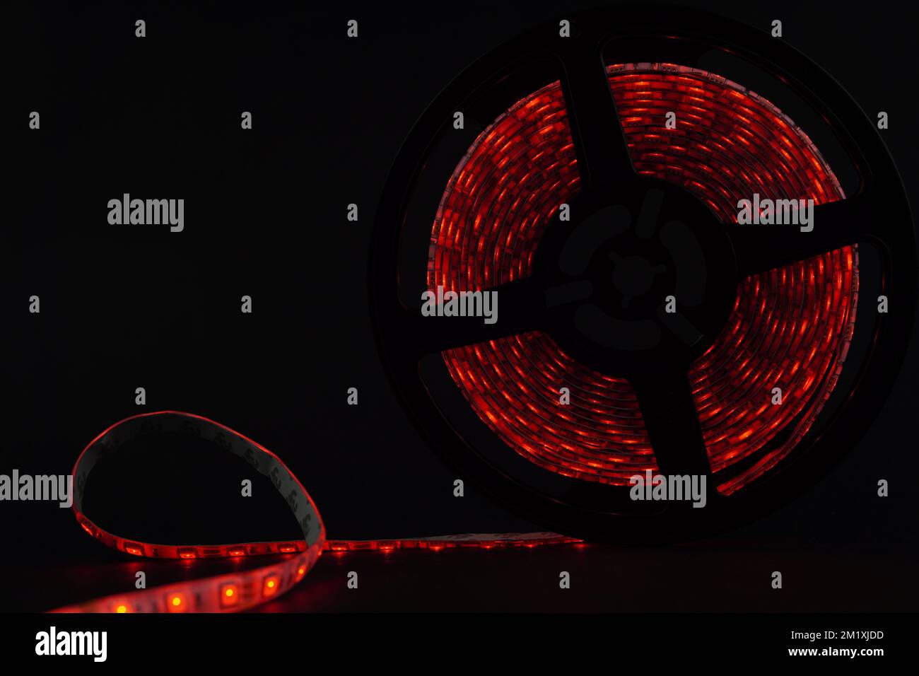 led strip in color light roll Stock Photo - Alamy