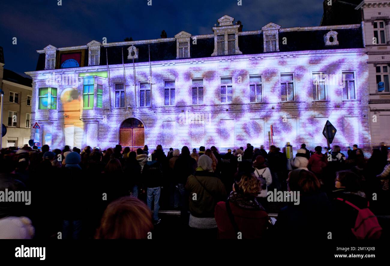 The Sound Of Light installation from Ocubo at the Light Festival 2015 ...