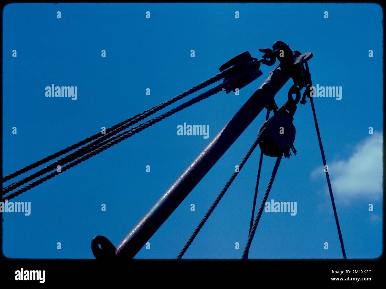 Boat rigging , Ship equipment & rigging. Edmund L. Mitchell Collection ...