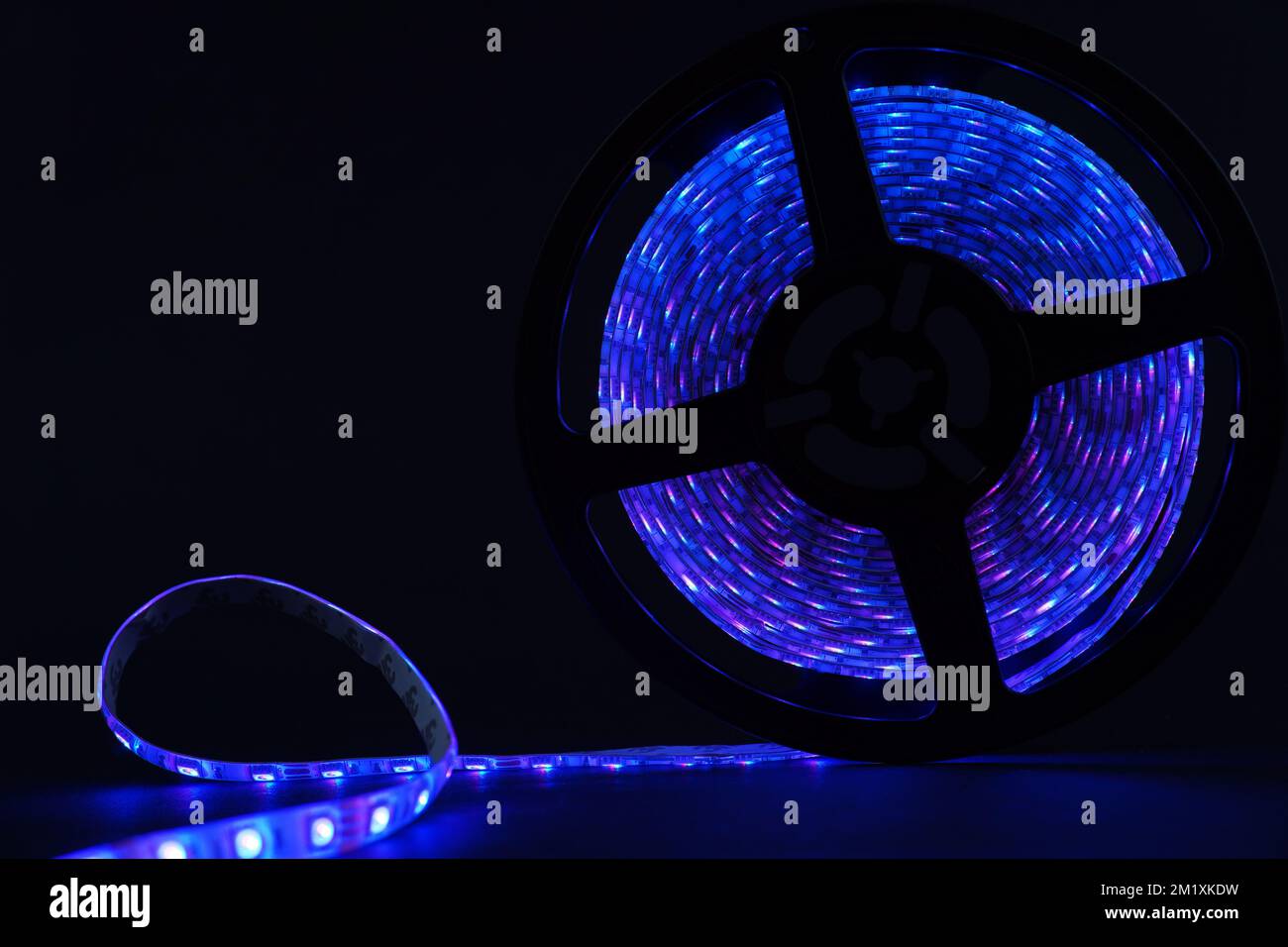 led strip in color light roll Stock Photo - Alamy