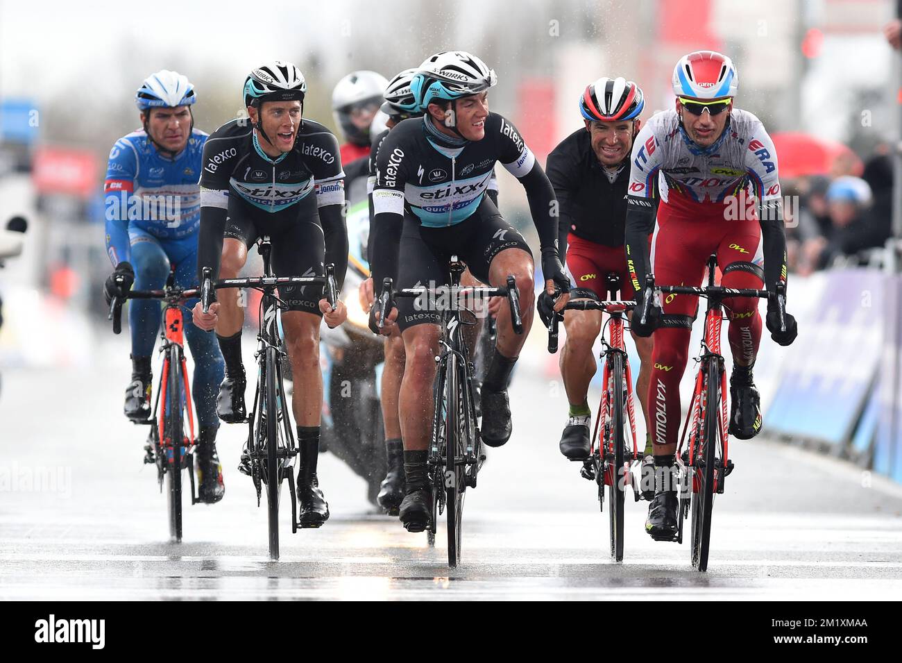 20150325 - WAREGEM, BELGIUM: Dutch Niki Terpstra of team Ettix - Quick ...