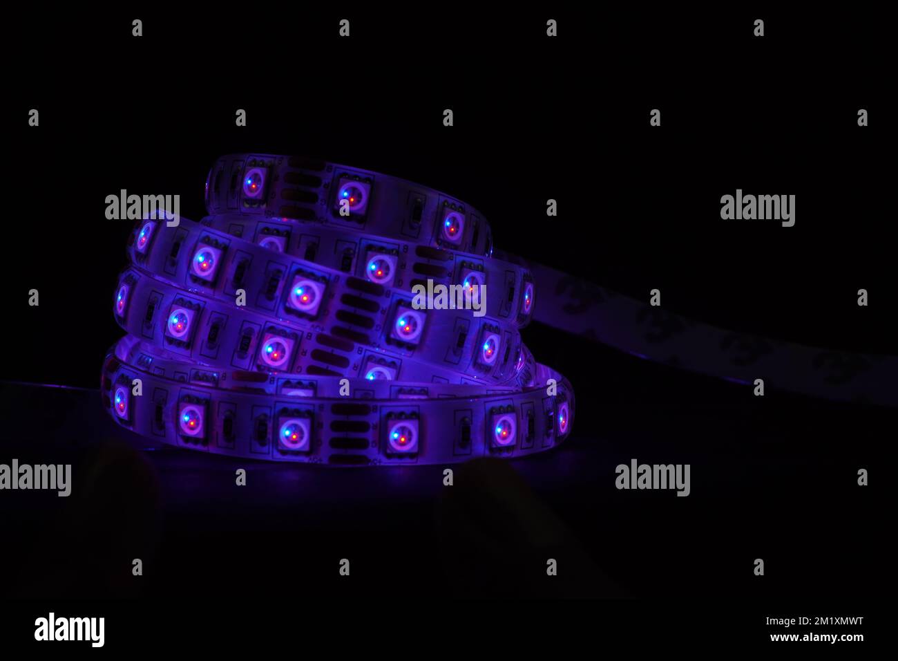 led strip in color light roll Stock Photo - Alamy