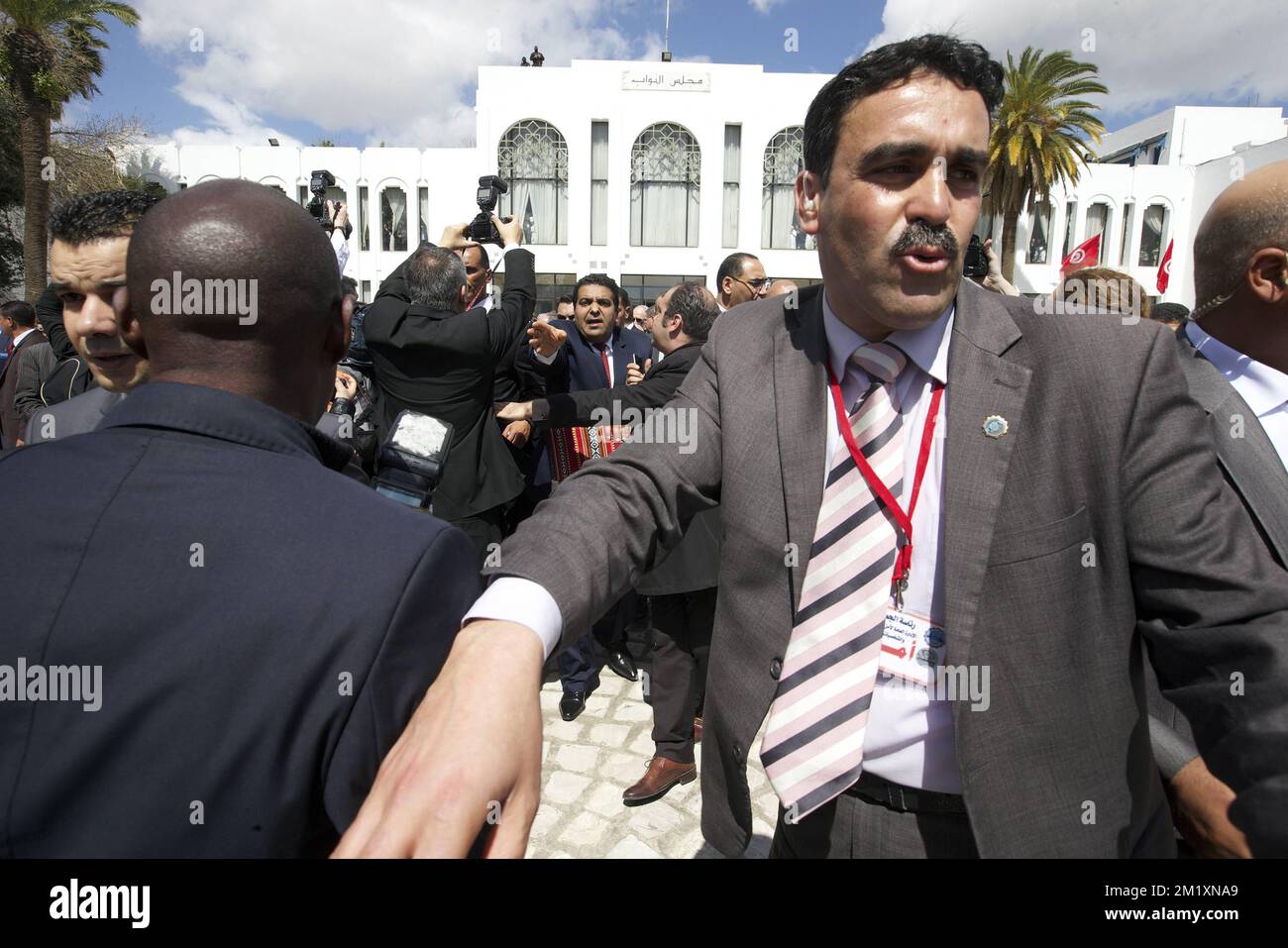 Illustration picture shows a march in solidarity with the victims of ...