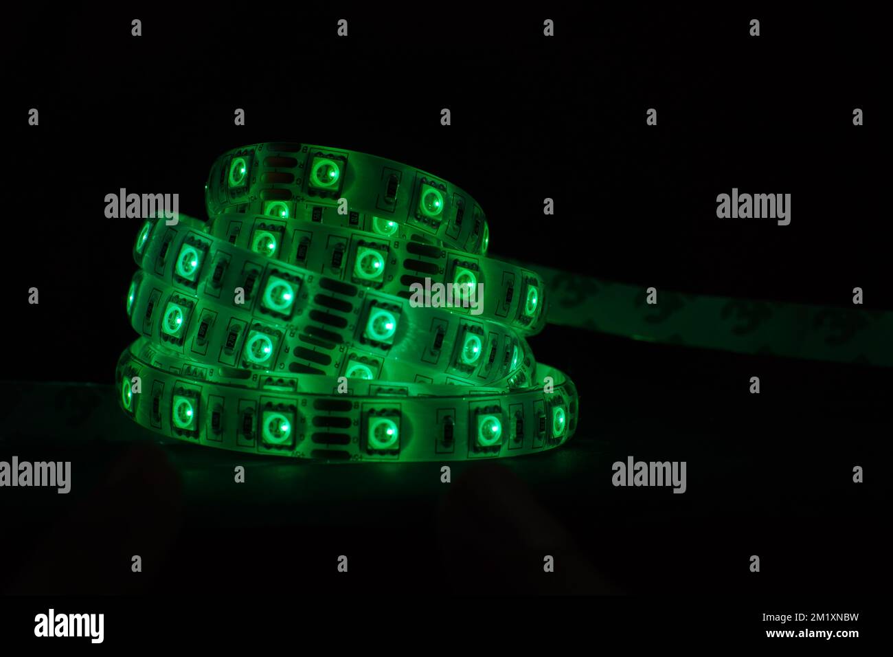 led strip in color light roll Stock Photo - Alamy