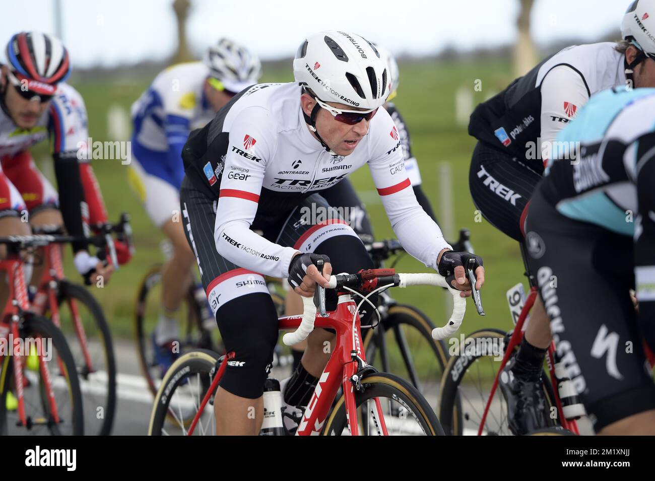 Belgian Stijn Devolder of Trek Factory Racing pictured in action during ...