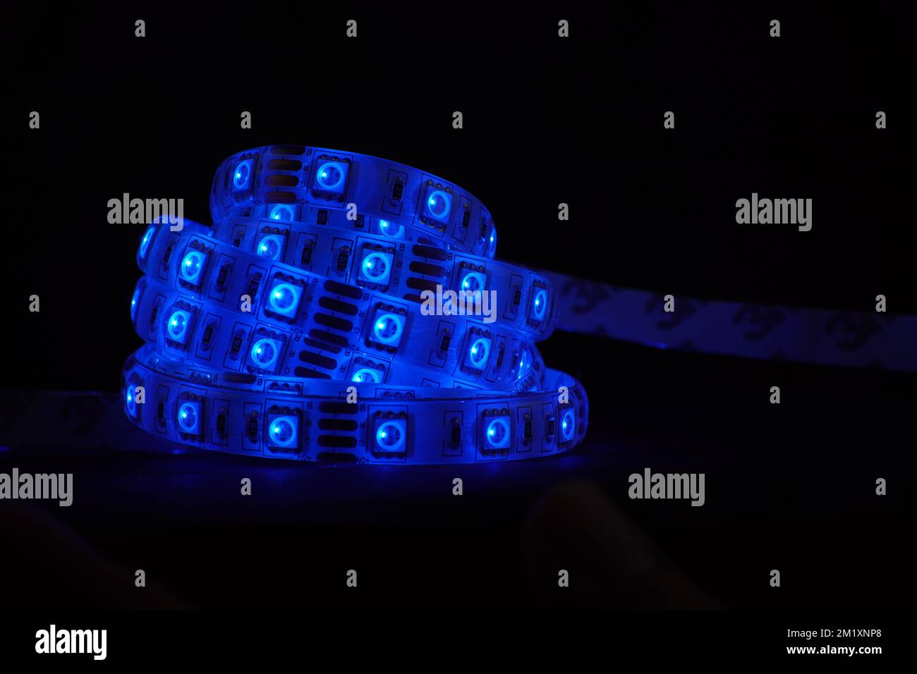 led strip in color light roll Stock Photo - Alamy